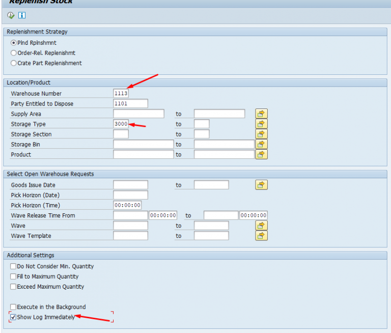 SAP EWM Storage Type Based Replenishment Stock Type Determination ...
