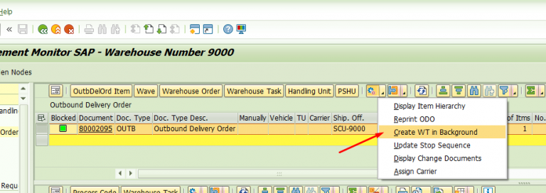 SAP EWM PROCESS ORIENTED STORAGE CONTROL - EWMSUPPORT